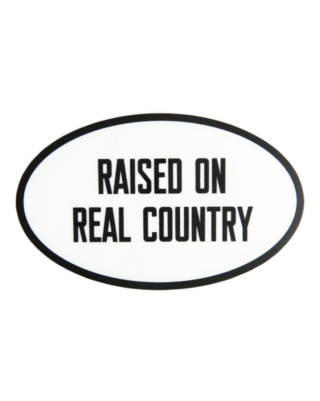 Tallgrass Supply Co: Raised on Real Country Decal
