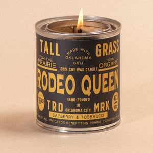 Tallgrass Supply Co. - Rodeo Queen: Bayberry & Tobacco Soy Wax Candle